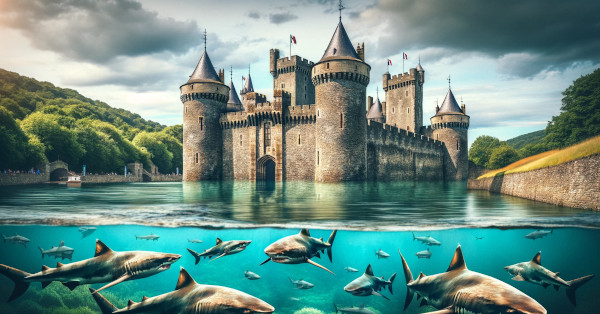 Sharks in the Moat | JoshHaines.com